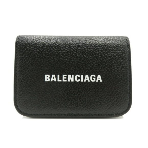 Balenciaga | Bags | Balenciaga Cash Tri Fold Wallet Calfskin Leather ...